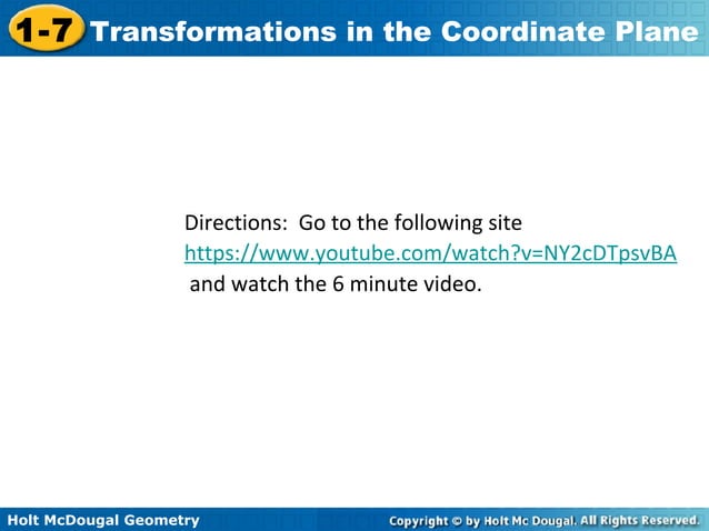 Transformation work day drill | PPT