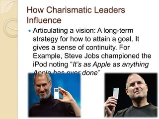 Transformative and charismatic leadership | PPTX