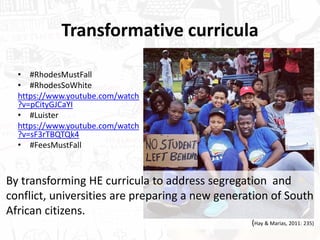 Transformative curriculum workshop | PPTX