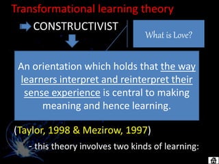 Transformative education | PPTX