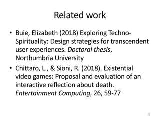 Transformative experience design | PPT