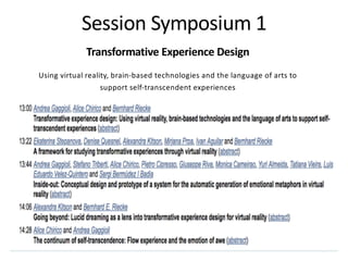 Transformative experience design | PPT