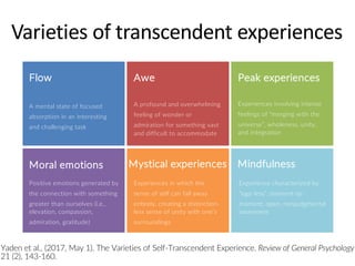 Transformative experience design | PPT