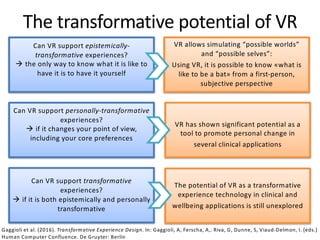 Transformative experience design | PPT