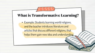 Transformative Learning - Charizza M. Javier.pptx