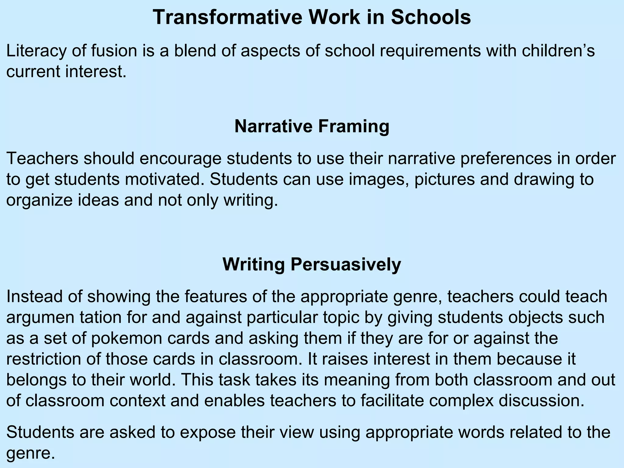 Transformative pedagogy | PPT