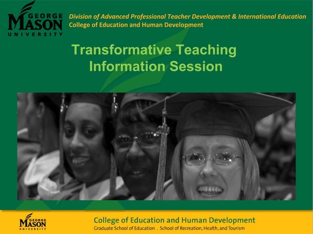 Transformative Teaching Information Session | PPT