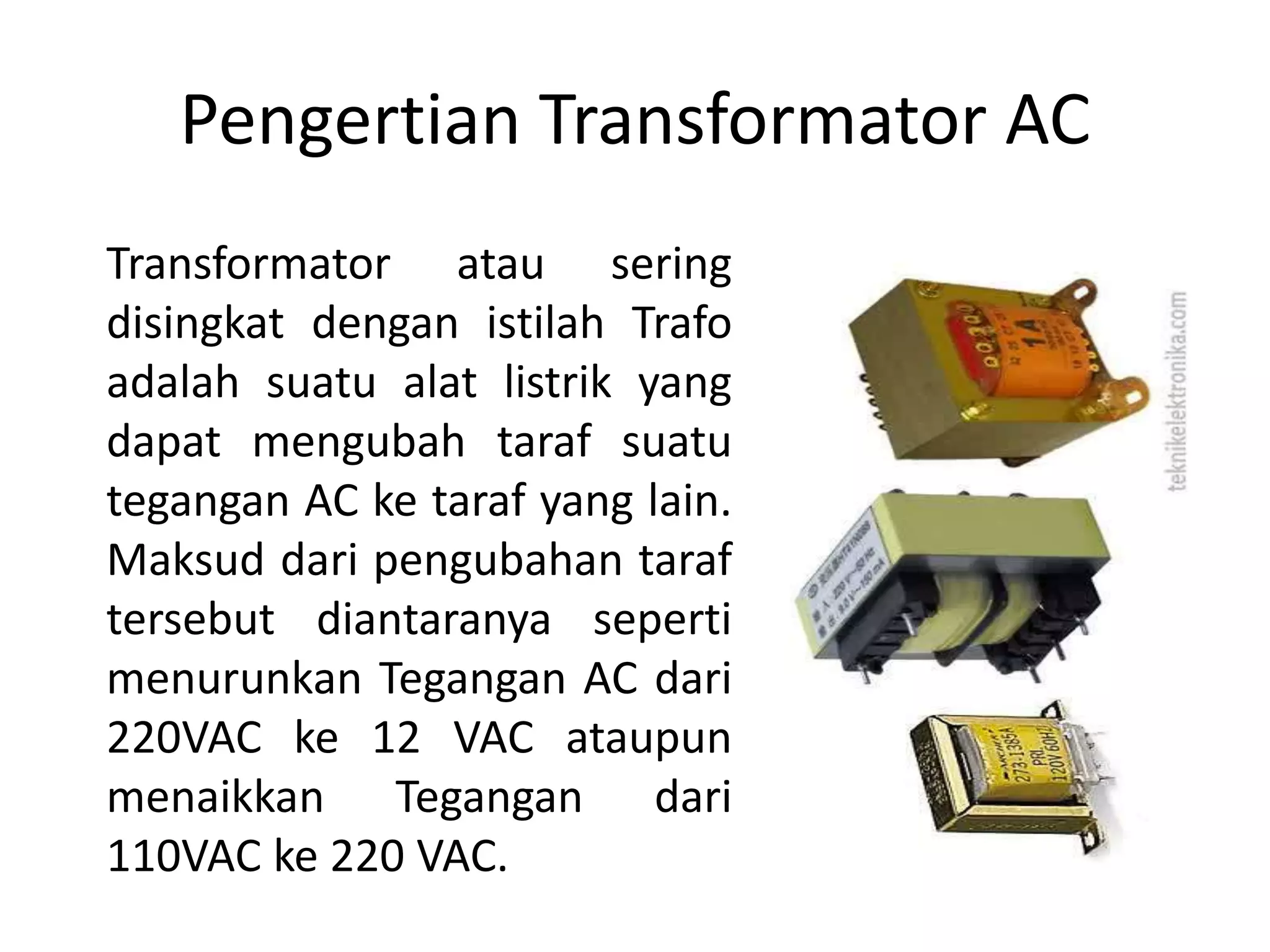 Transformator | PPTX
