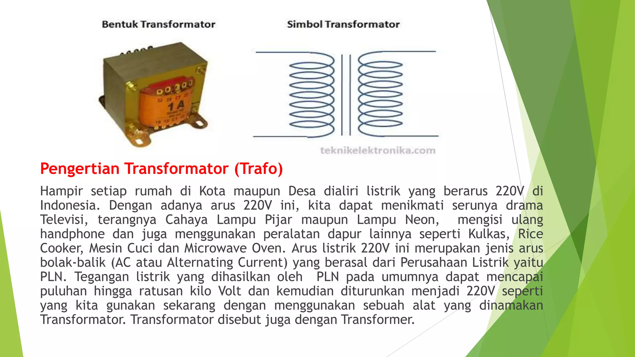Transformator nanang eko c | PPTX