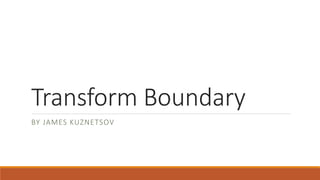 Transform boundary | PPTX