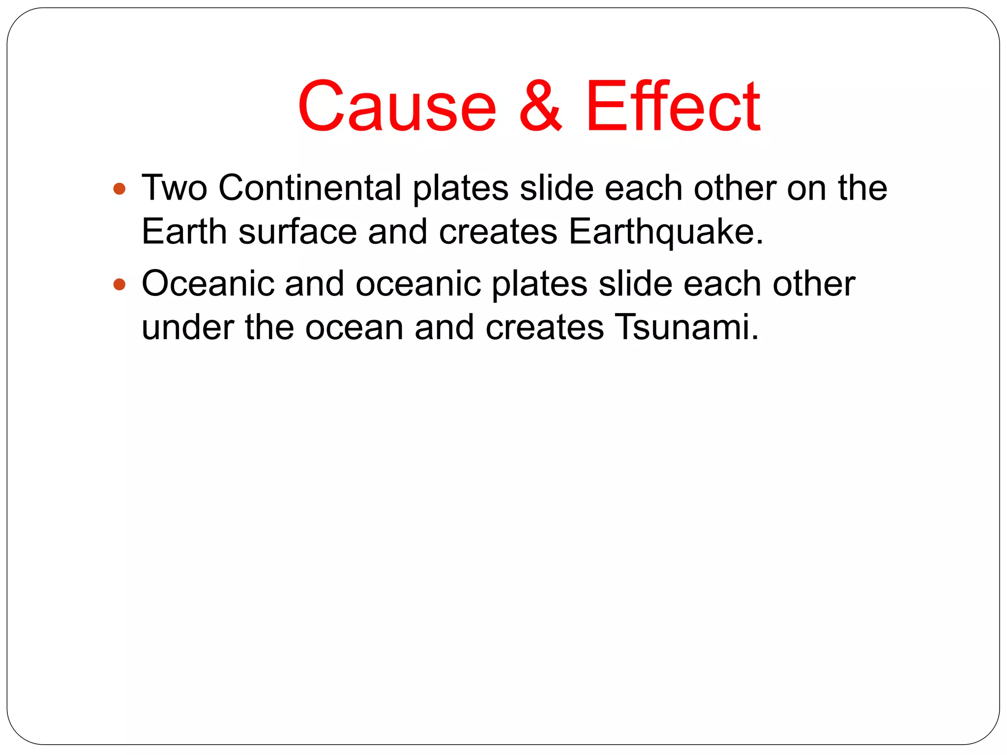 Transform boundaries | PPTX | Geography | Science
