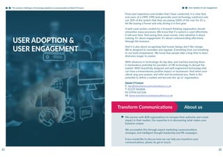 The Common Challenges of Technology Adoption & Communication | PDF