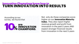 Transforming with confidence. Turning innovation into results | PPT