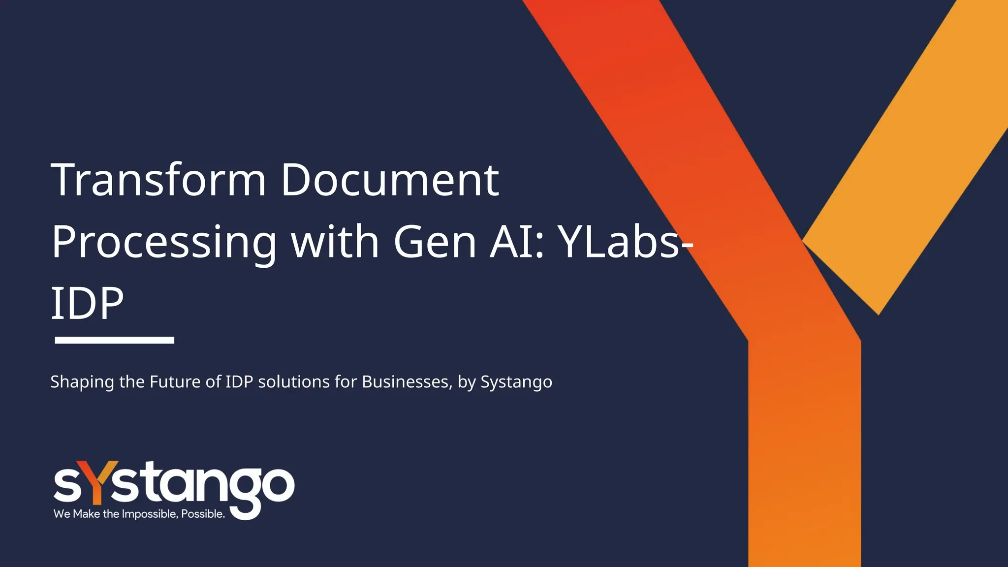 Transform Document Processing with Gen AI YLabs-IDP.pptx