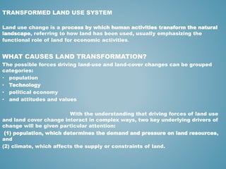 (NALINI)TRANSFORMED LAND USE SYSTEM IN AGROFORESTRY FOR RESTORATION.pptx