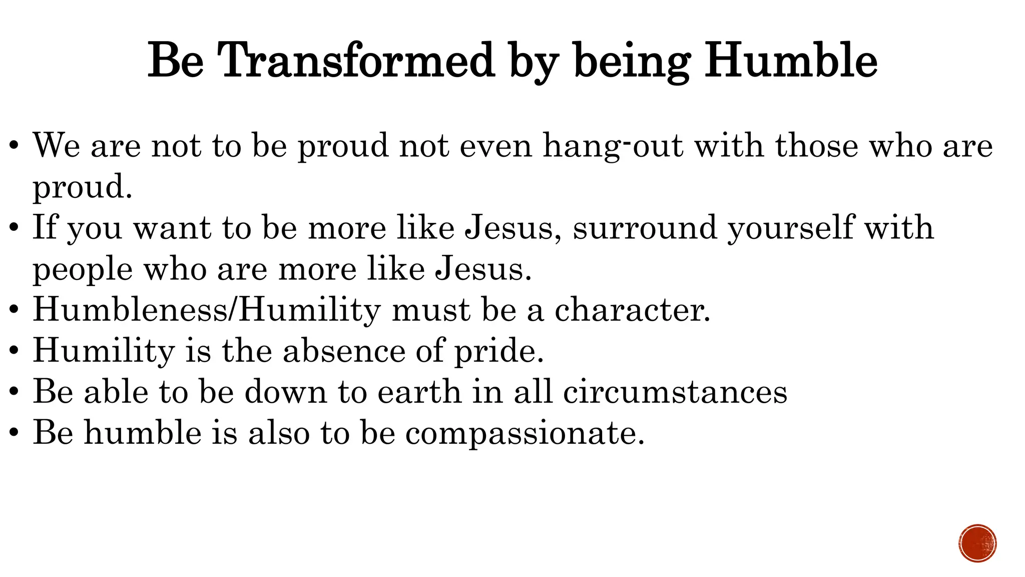 TRANSFORMED LIFE FOR TRANSFORMED PEOPLE SERMON.pptx