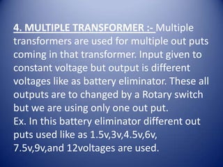 Transformer | PPSX