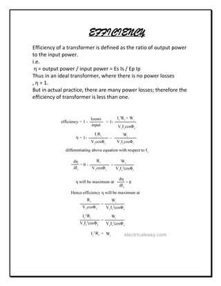 Transformer(Class 12 Investigatory Project) | PDF