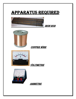 Transformer(Class 12 Investigatory Project) | PDF