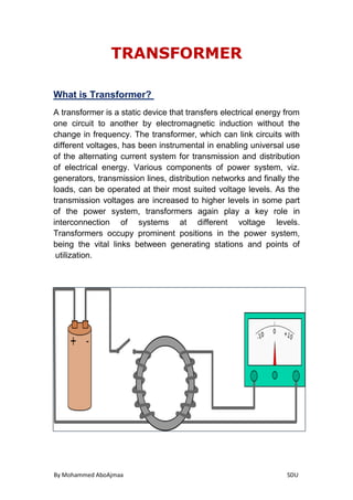 Transformer, Electromagnetic WavesTheory | PDF