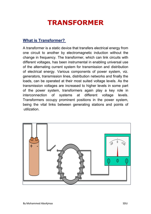 Transformer, Electromagnetic WavesTheory | PDF | Computer Networking ...