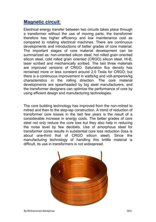 Transformer, Electromagnetic WavesTheory | PDF
