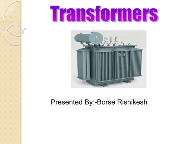Transformer | PPTX