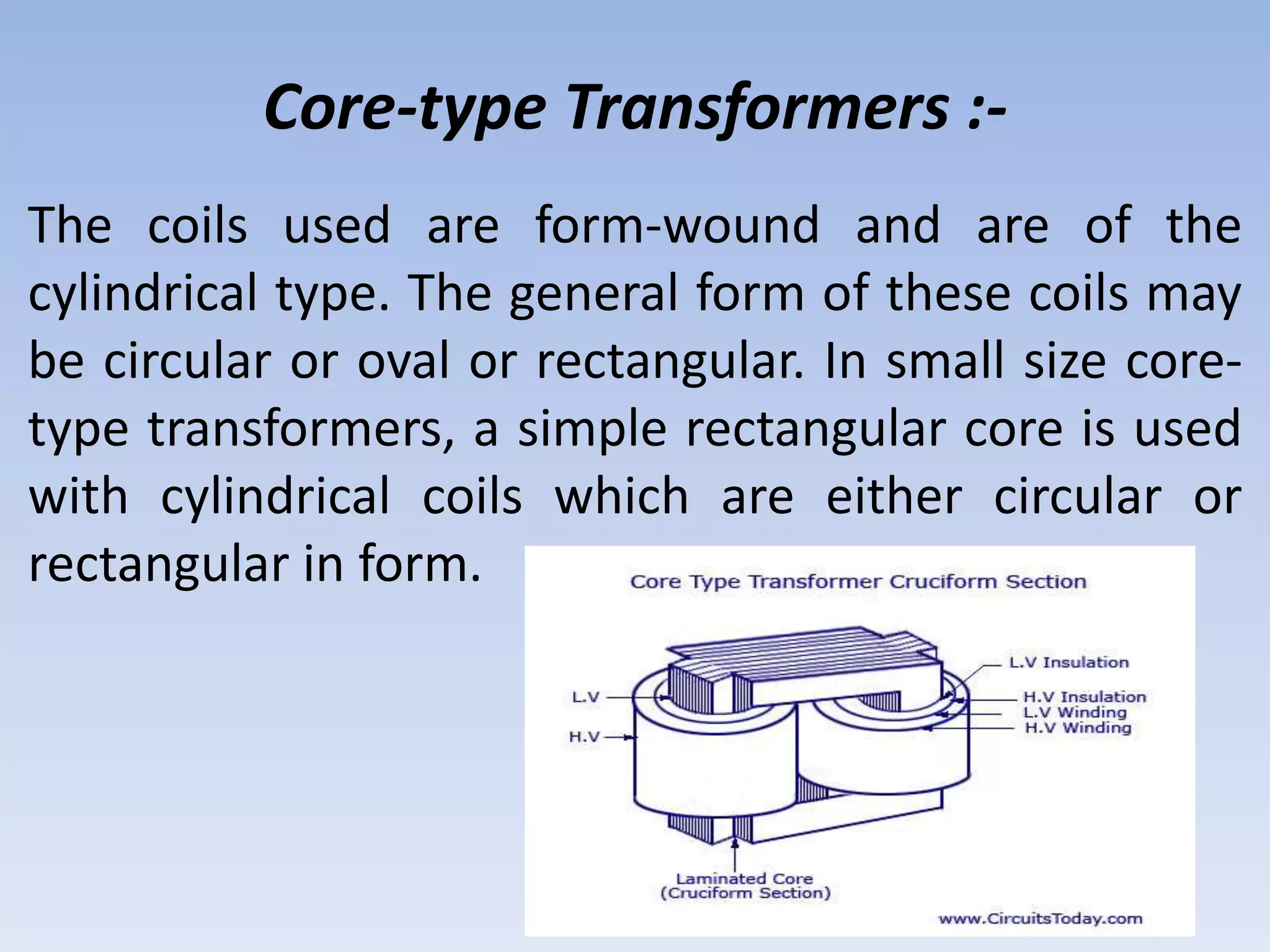 Construction & E.M.F. eqn. of transformer | PPTX