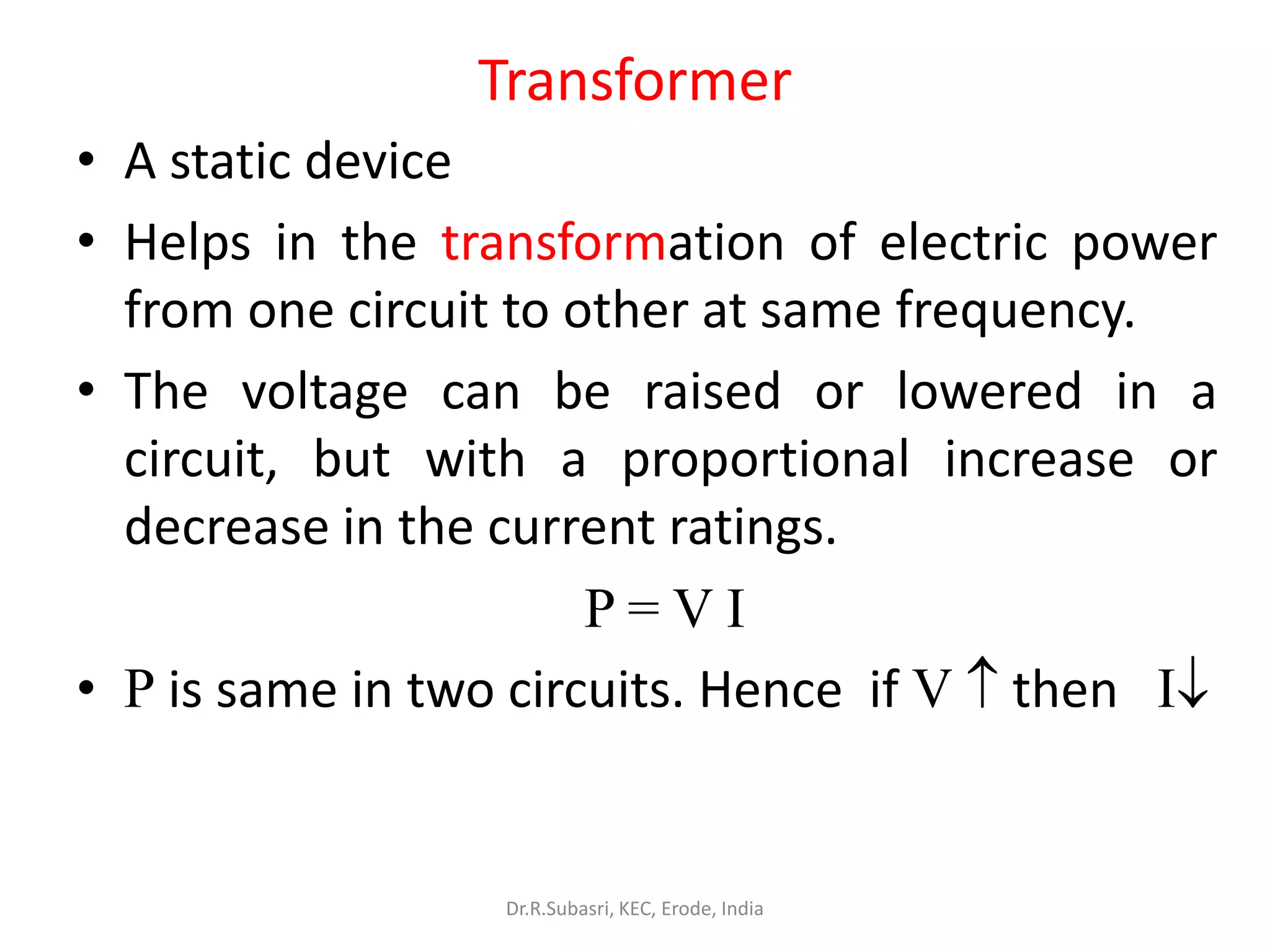 Transformer | PDF