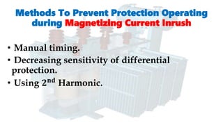 Types of the Transformer Protection | PPTX