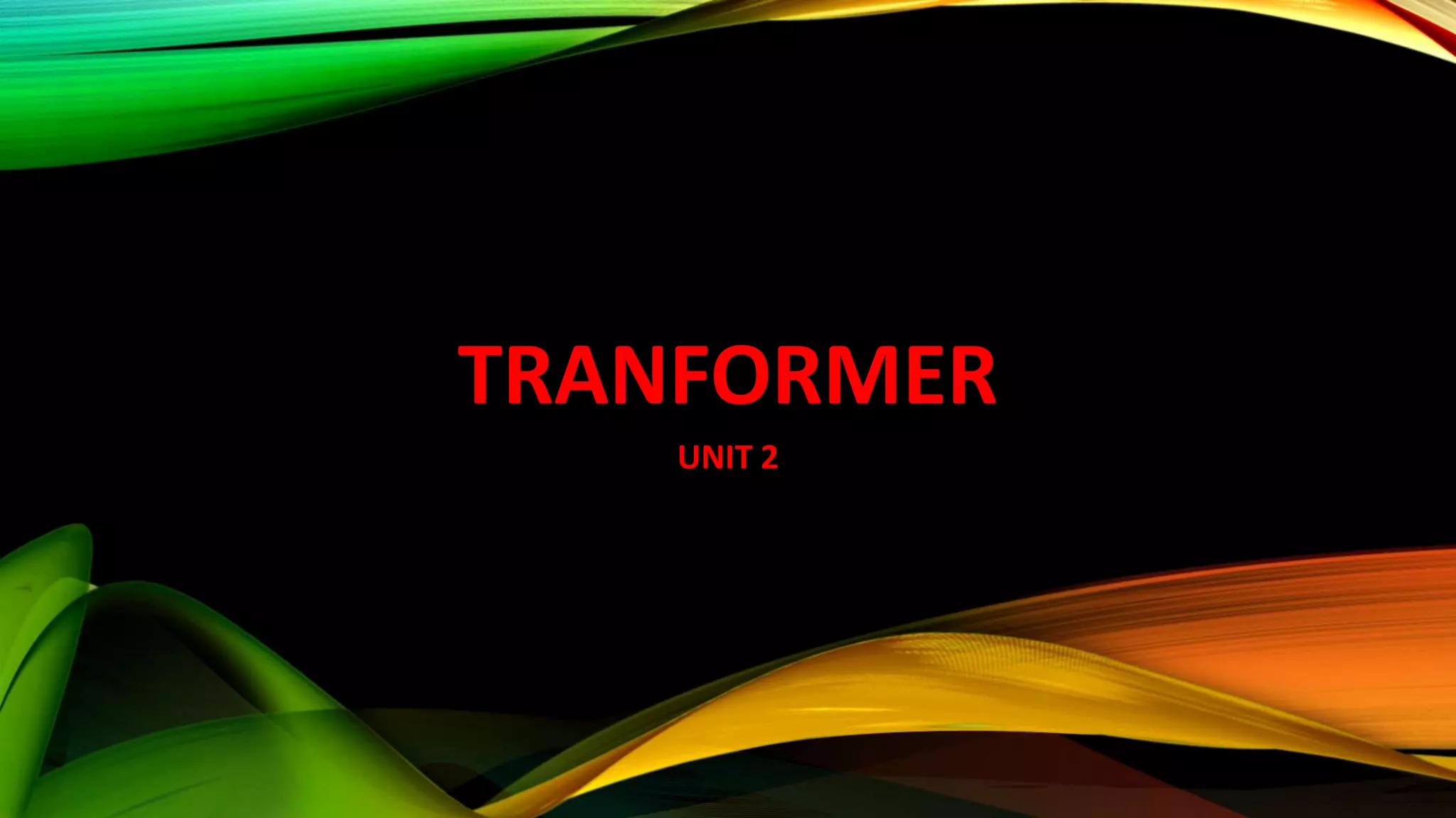 Transformer | PPT
