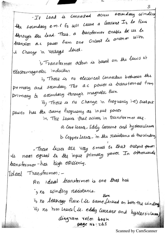 Transformer_Notes | PDF