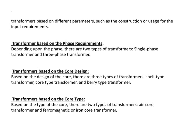 TRANSFORMER.pptx | Physics | Science