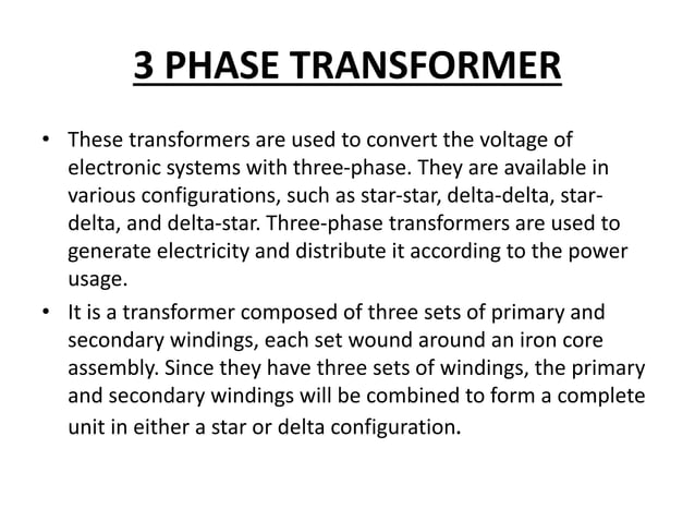 TRANSFORMER.pptx | Physics | Science