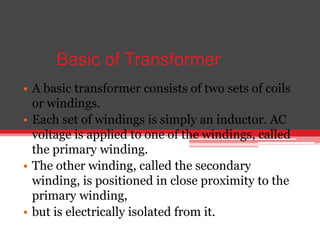 transformerOperation and other relatedOssies | PPT