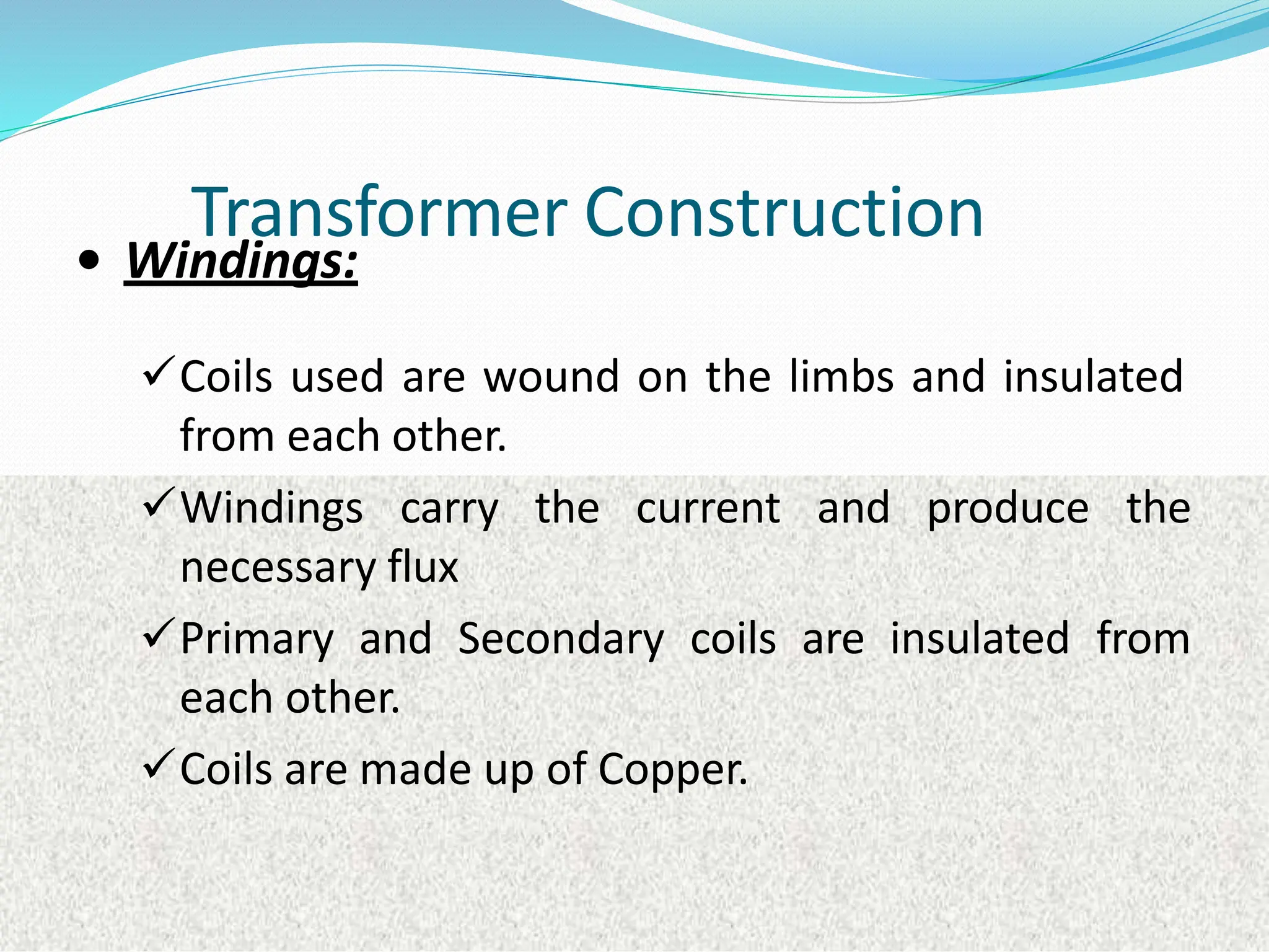 transformer and types and construction .pptx