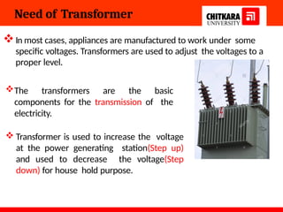 Transformers , electrical machines.pptx