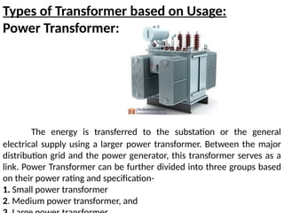 Transformer its types ,working,basic principle.pptx