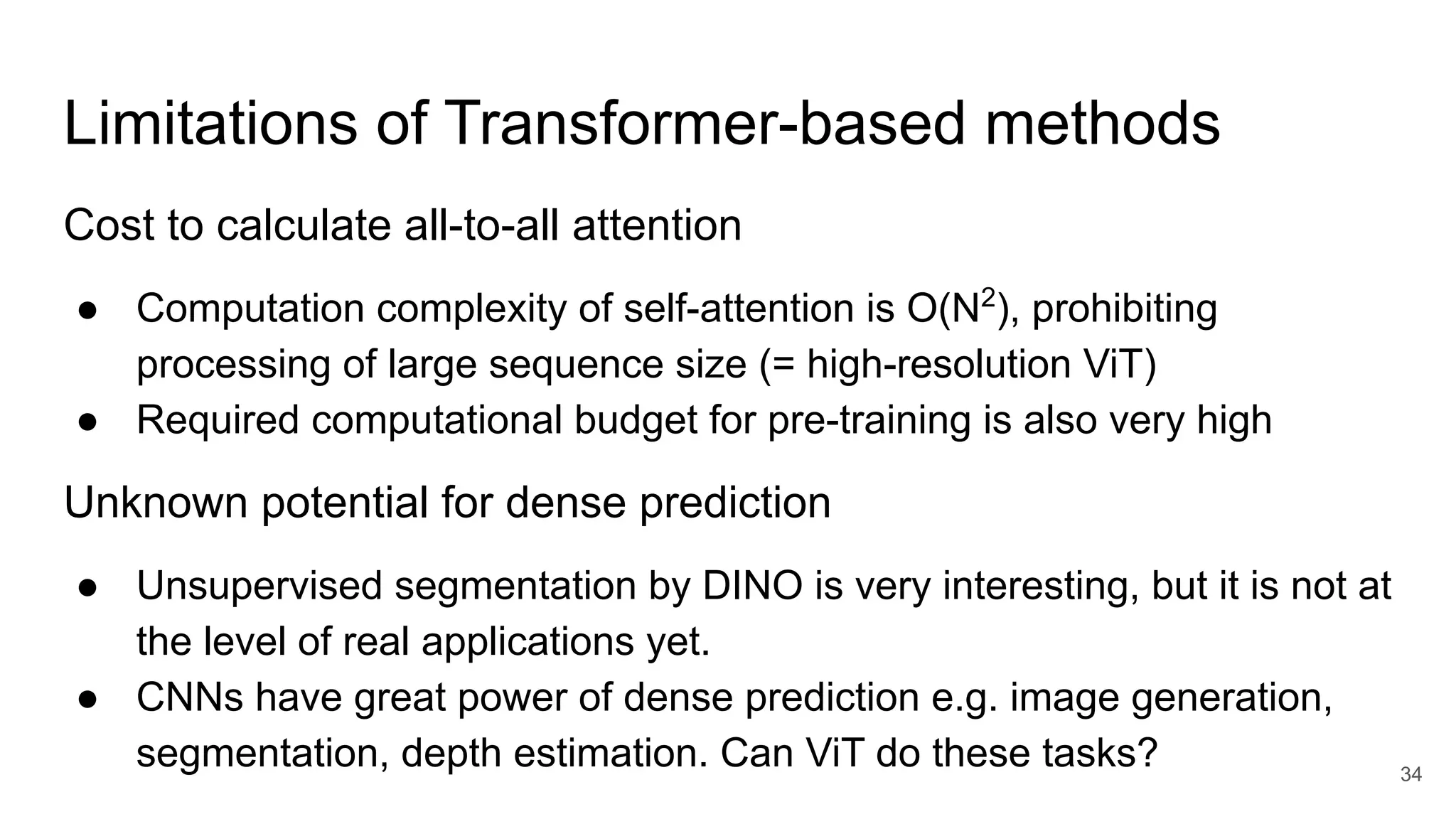 Transformer based approaches for visual representation learning | PDF