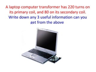 TRANSFORMER CALCULATIONS | PPT | Consumer Electronics | Technology ...