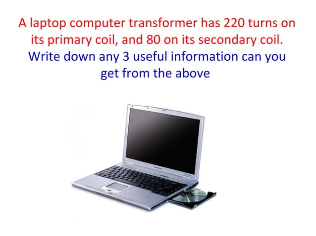 BASIC TRANSFORMER CALCULATIONS | PPT | Consumer Electronics ...
