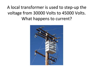 BASIC TRANSFORMER CALCULATIONS | PPT | Consumer Electronics | Technology & Computing