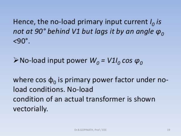 Single phase Transformer | PPT