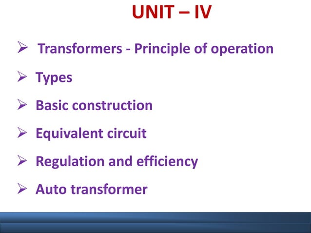 Single phase Transformer | PPTX | Physics | Science