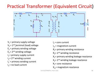 Single phase Transformer | PPTX