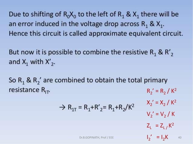 Single phase Transformer | PPTX | Physics | Science