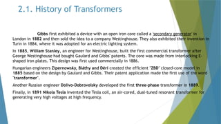 Transformer And Its Internal Structure and Transformer types.pptx