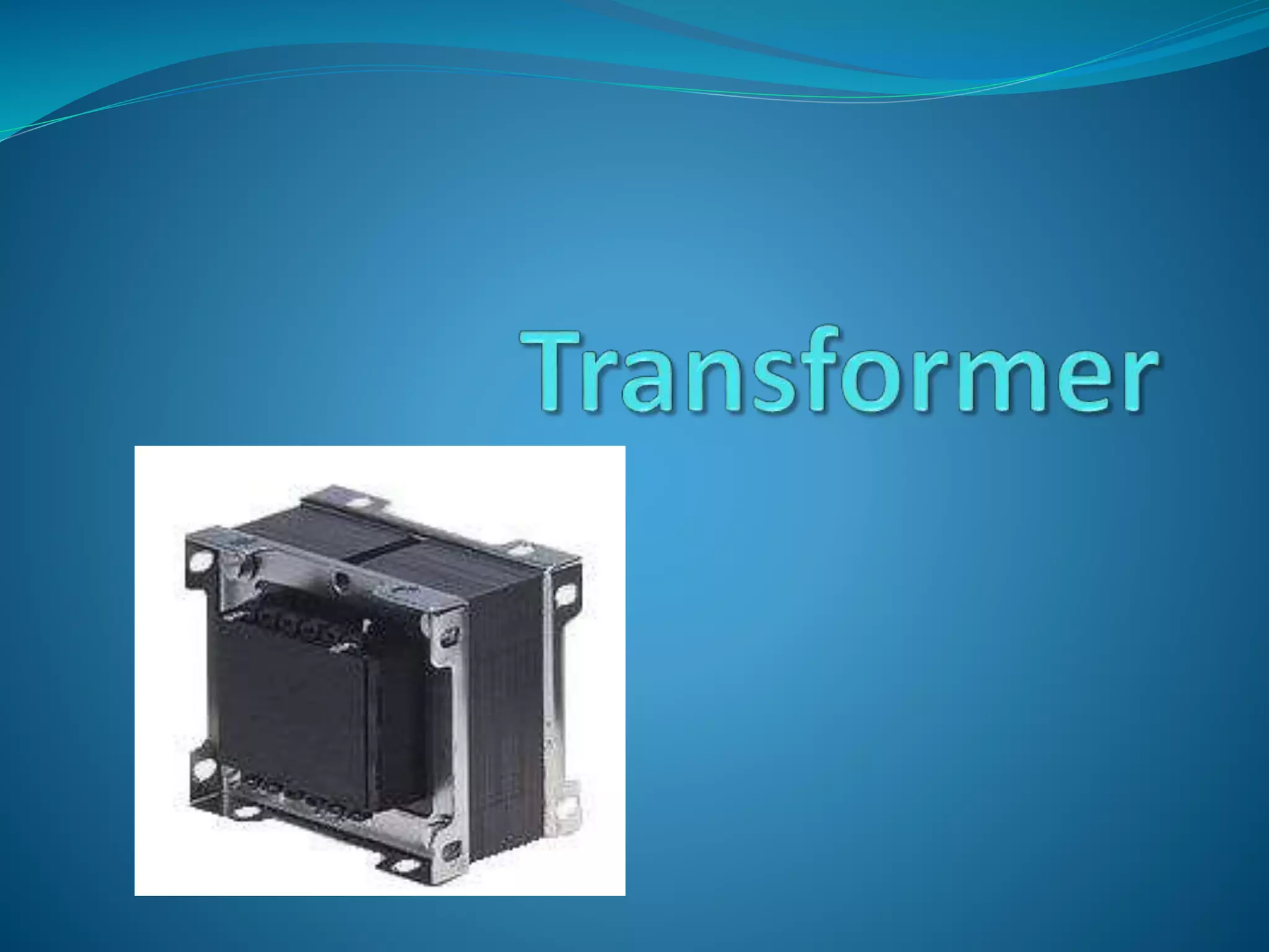 Transformer | PPTX
