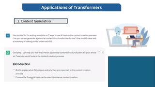 Transformers in AI | Introduction to Transformers in Al | Transformers ...