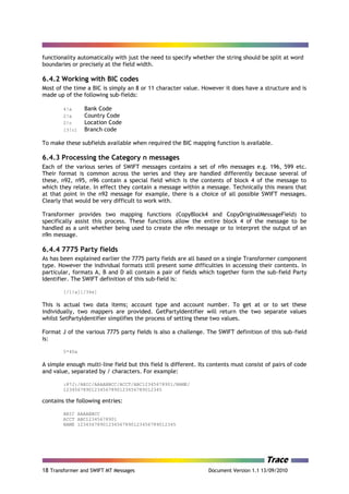 Transformer and Swift MT Messages | PDF